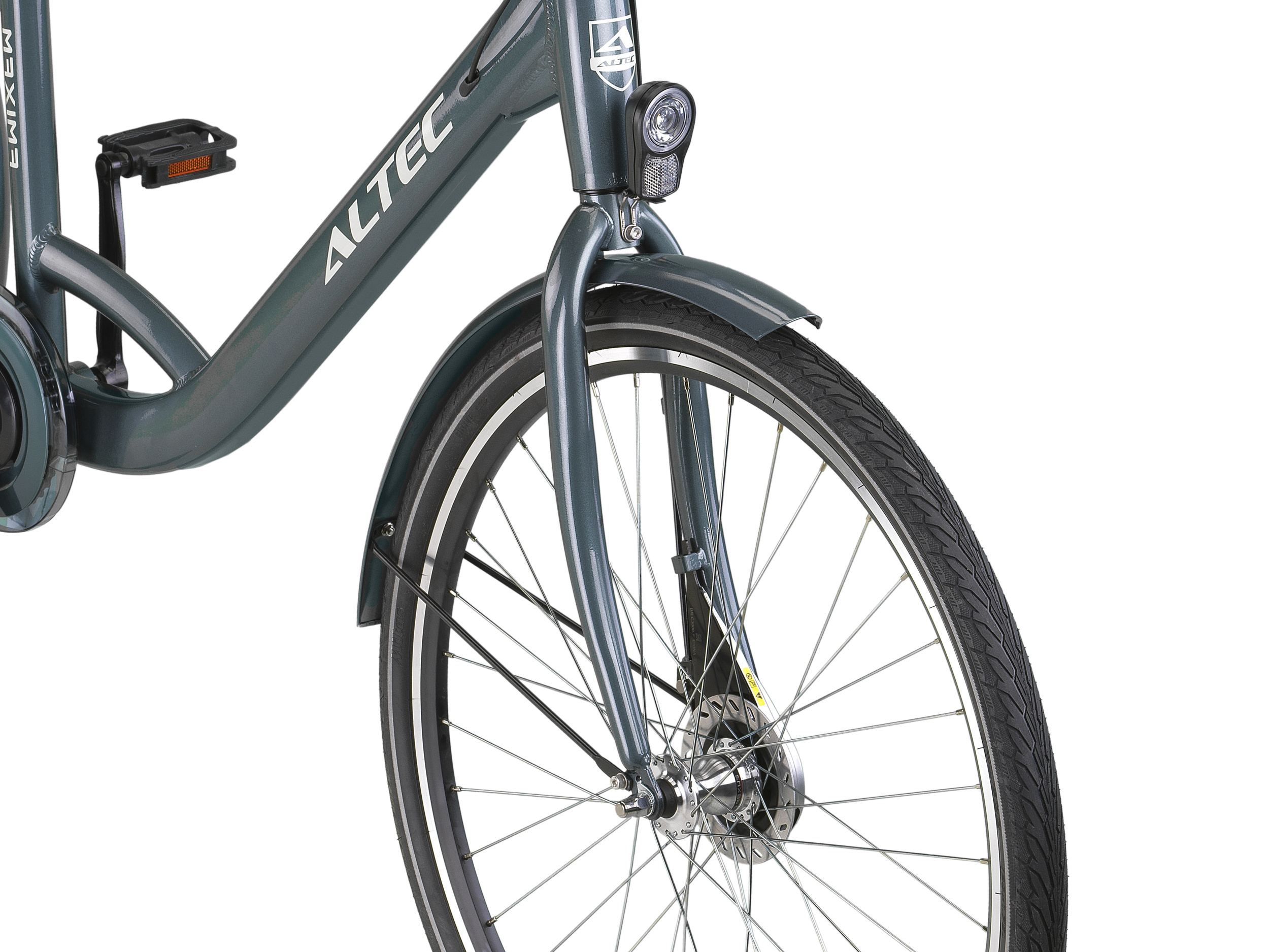 Altec Maxima Moederfiets 28 Inch 50 cm Women 7SP Roller brakes Green ...