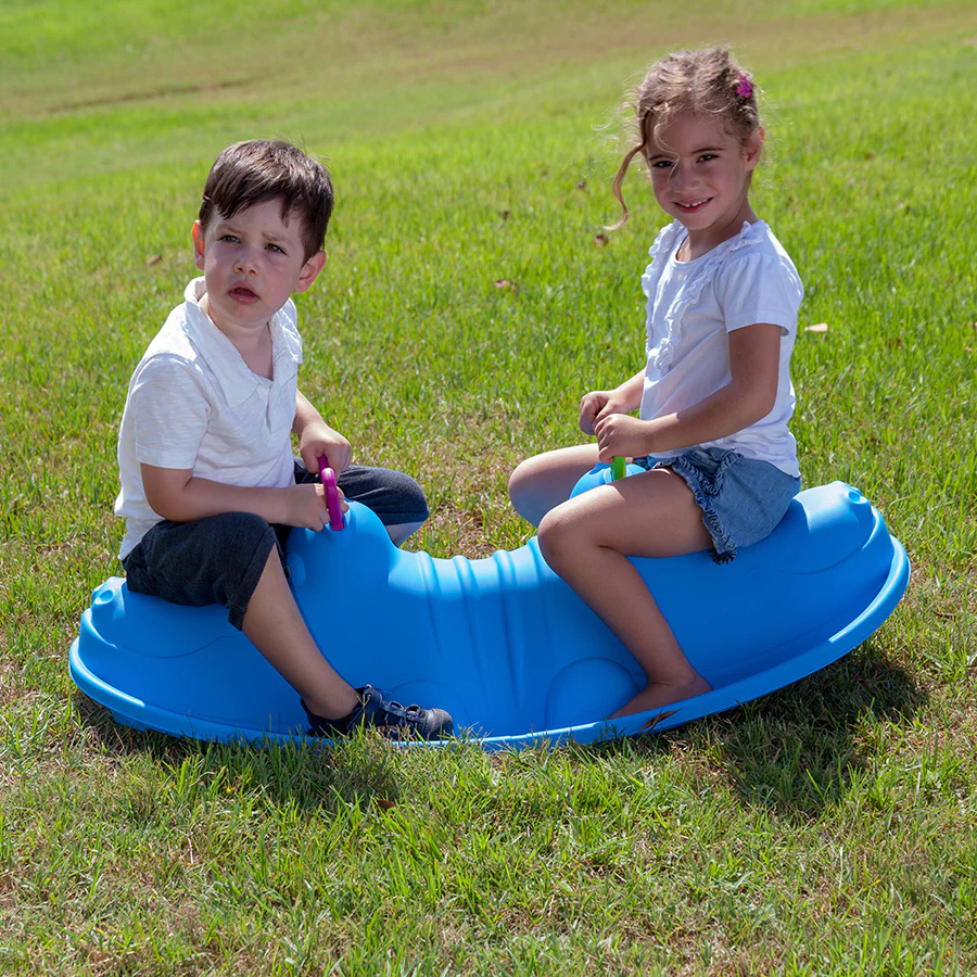 Starplay Hippo Rocking rocker for 1 to 3 Children 103 cm Pink ...